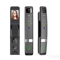 China Smart Camera Door Lock Tuya Smart WiFi Digital Password Fingerprint Unlock for sale