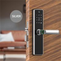 China Smart Camera Door Lock Fingerprint Tuya Wifi Peer To Peer Cat Eye for sale