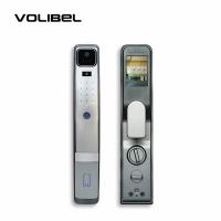 China Smart Camera Door Lock Tuya Wireless Tuya Wifi Biometric Fingerprint Automatic 3d Face Id Recognition for sale