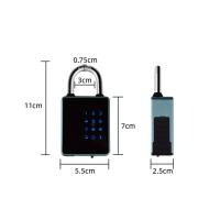 China Smart Padlock Digital Password RFID Card NFC Bluetooth Ttlock App With Key for sale