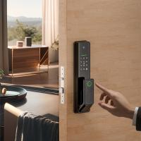 China Antitheft Alarm Tuya Smart Door Lock With Camera Password RFID Card Multifunction Unlock for sale