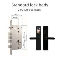 China Wifi Tuya App Unlock Digital Smart Door Lock With Camera Fingerprint Password for sale