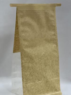 China Custom Size Kraft Paper Packaging Pouches ISO Certificate For Bread Bakery for sale