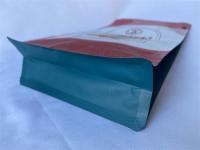 China Snacks Food Packaging Pouches Spout UV Surface Metalized With One Side Zipper for sale