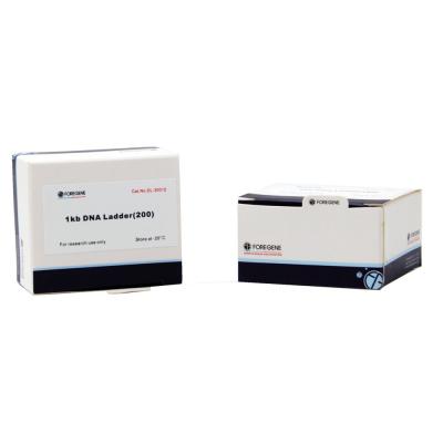 China DNA Marker 2000 100 Tests 500 μL Packing 100bp-2000bp For Electrophoresis for sale