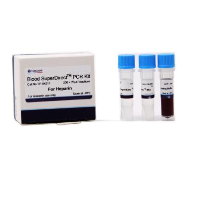 China Molecular Bio Lab Reagent Blood Direct PCR Kits With Heparin Without DNA Purification for sale