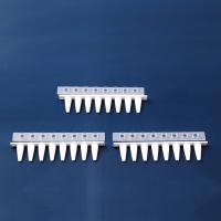 China Free DNase RNase Lab Consumables Optical Flat Cover PP Plastic 8 Trip Tube for sale