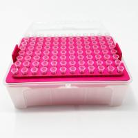 China DNase Free RNase Free Low Retention PP Pipette Tips 50ul 100ul 200ul for sale