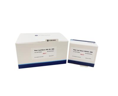 China Plant Leaves Direct PCR Kit Containing Low Polysaccharide And Polyphenol Components For Transgenic Plants for sale