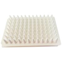 China Disposable Laboratory Consumables 0.1 Ml No Skirt 96 Well PCR Plates for sale