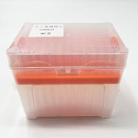 China Medical Laboratory Sterile Polypropylene Pipette Tips 1000uL For Liquid Handling for sale