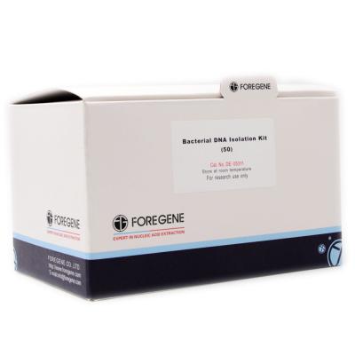 China Laboratory Research Bacterial Genomic DNA Isolation Kit 5000xg Spin Column for sale