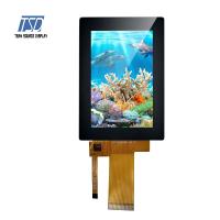 China ILI9488 IC 3.5 Inch 320x480 380nits TFT LCD Display Module With MCU SPI RGB Interface for sale
