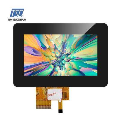 China RGB Interface 280nits TFT LCD Display With CTP 4.3 Inch 480x272 Resolution for sale
