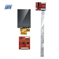 China UART Protocol 2.4'' 240x320 Tft Lcd Display Module HMI With Resistive Screen for sale