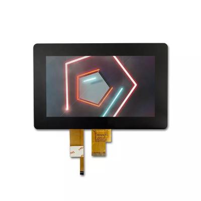 China Full Viewing Angle 7.0 Inch 1024x600 IPS TFT LCD Display LVDS Interface With CTP for sale