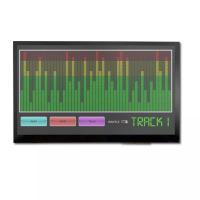 China 8'' 800x480 Color Tft Lcd Screen , LVDS Interface Lcd Display Panel For Automotive for sale