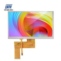 China 7 Inch 800x480 Resolution RGB Interface TFT LCD Display With Resistive Touch Panel for sale