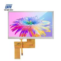 China 7 Inch 800x480 Resolution RGB Interface TFT LCD Display With Resistive Touch Panel for sale
