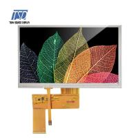 China 7 Inch 800x480 Resolution RGB Interface TFT LCD Display With Resistive Touch Panel for sale