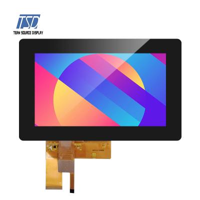 China TSD Standard TFT LCD Display Module 7 Inch 450 Nits 800x480 RGB With Touch Panel for sale