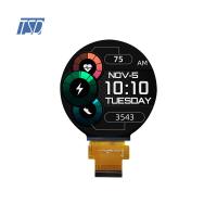 China TSD Round 3.4 Inch 800x800 Resolution 250nits SPI+RGB interface 3.4