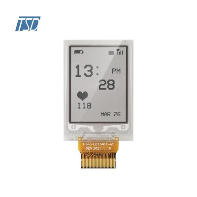 China 1.3 inch E Ink E-Paper Display 144x200 Pixels SPI Interface TSE013A03 for sale