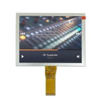 China 12 O'clock 8.0 inch 800x600 Screen LCD Panel RGB-24bit Interface 24LEDs for Industrial Application for sale