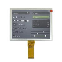 China 12 O'clock 8.0 inch 800x600 Screen LCD Panel RGB-24bit Interface 24LEDs for Industrial Application for sale