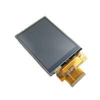 China 240x320 resolution 2.8 inch colour lcd screen with 4-wire resistive touch panel for sale