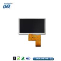 China China manufacturer display 480x272 resolution 4.3 inch tft lcd with RGB interface for sale