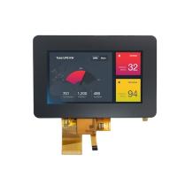 China 4.3 inch 480x272 dots tft lcd module with P-cap touch screen for sale