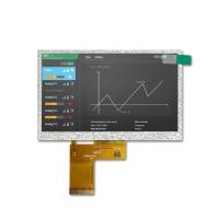 China ODM 5 Inch Car Monitor ,800xRGBx480 Tft Car Display 500cd/M2 for sale