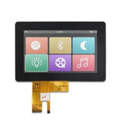 China 800x480 resolution tft lcd display 7 inch capacitive touch panel for sale