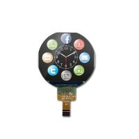 China Small Round TFT LCD Display 1.08inch 4 line spi interface GC9307 ips 13pin for sale