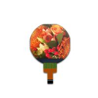 China Small Round TFT LCD Display 1.08inch 4 line spi interface GC9307 ips 13pin for sale