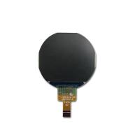 China Small Round TFT LCD Display 1.08inch 4 line spi interface GC9307 ips 13pin for sale