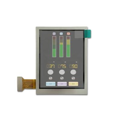 China 3wire SPI 3.5 Inch Tft Lcd Screen ILI9341V Driver  53.64x71.52mm Active Area for sale