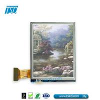 China 50K Hours 3.5 Inch Tft Lcd Screen , LVDS tft resistive touch screen translective for sale