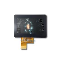 China High Brightness Ips 4.3 Inch Touch Screen 480xrgbx272 Resolution 4.3 Inch 24bits for sale