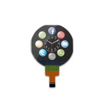 China Mini Round Tft Display 1.08inch 240x210 27.58x24.13mm 2LEDs Backlight for sale