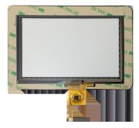 China 5in PCAP Touch Screen , 800x480 Lcd Display 0.7mm Lens FT5336 Driver for sale