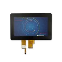 China LVDS Interface TFT LCD Touch Screen Display 7 Inch 800nits With CTP for sale