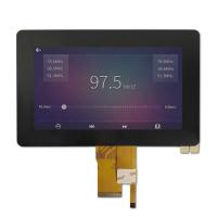 China 7 Inch 1024x600 Capacitive Touch Screen With 24bit RGB Interface IPS Glass for sale