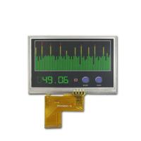 China RGB 24bit 4.3 Tft Lcd Display , 480x272 Tft And Ips Display 650 Cd/M2 for sale