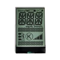 China FSTN Mode Custom Segment Lcd DisplayCOG Connector 34x47.5mm Active Area for sale
