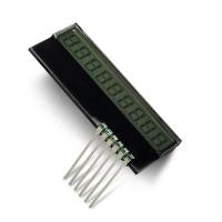 China 9 Digit 7 Seven Segment Display Mono TN For Meter Reflective for sale