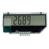 China Monochrome Segment LCD Module 42x10.5mm View Area Positive ML1001F-2U for sale
