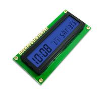 China 1602 Character LCD Modules Blue Yellow Green Backlight ST7066-0B Driver for sale