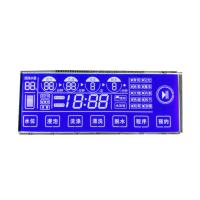 China 7segment Electric Bike Lcd Display STN Mode Zebra With Reflective Polarizer for sale
